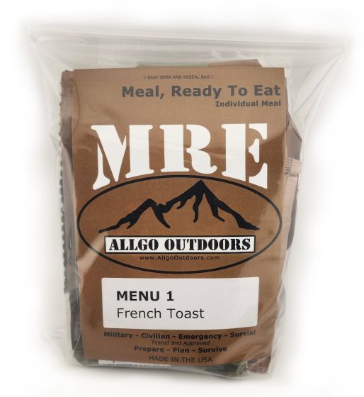 AllGo Outdoors Allgo Outdoors Military Spec Meals MRE Ready To Eat ...