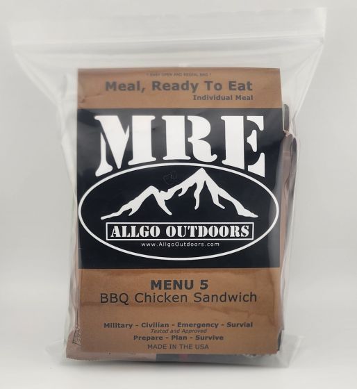 AllGo Outdoors Allgo Outdoors Military Spec MRE Ready To Eat BQQ ...