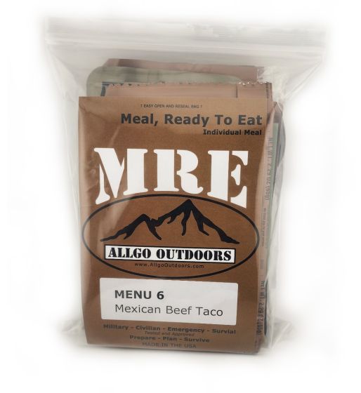 AllGo Outdoors Allgo Outdoors Military Spec MRE Meal Ready To Eat ...